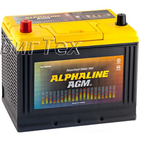 Аккумулятор Alphaline AX S65D26R 75Ач (75Ah) купить в Москве, доставка